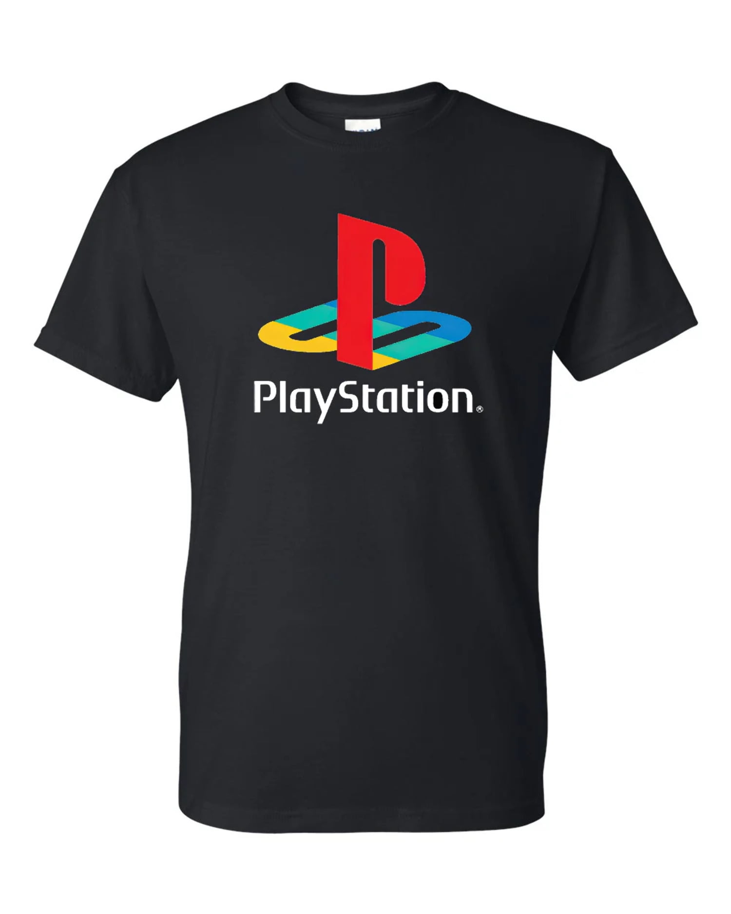 PlayStation - Logo Black T-Shirt - Walmart.com