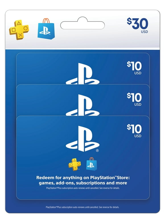 PlayStation 4 (PS4) Gift Cards in PlayStation 4 Consoles, Games ...