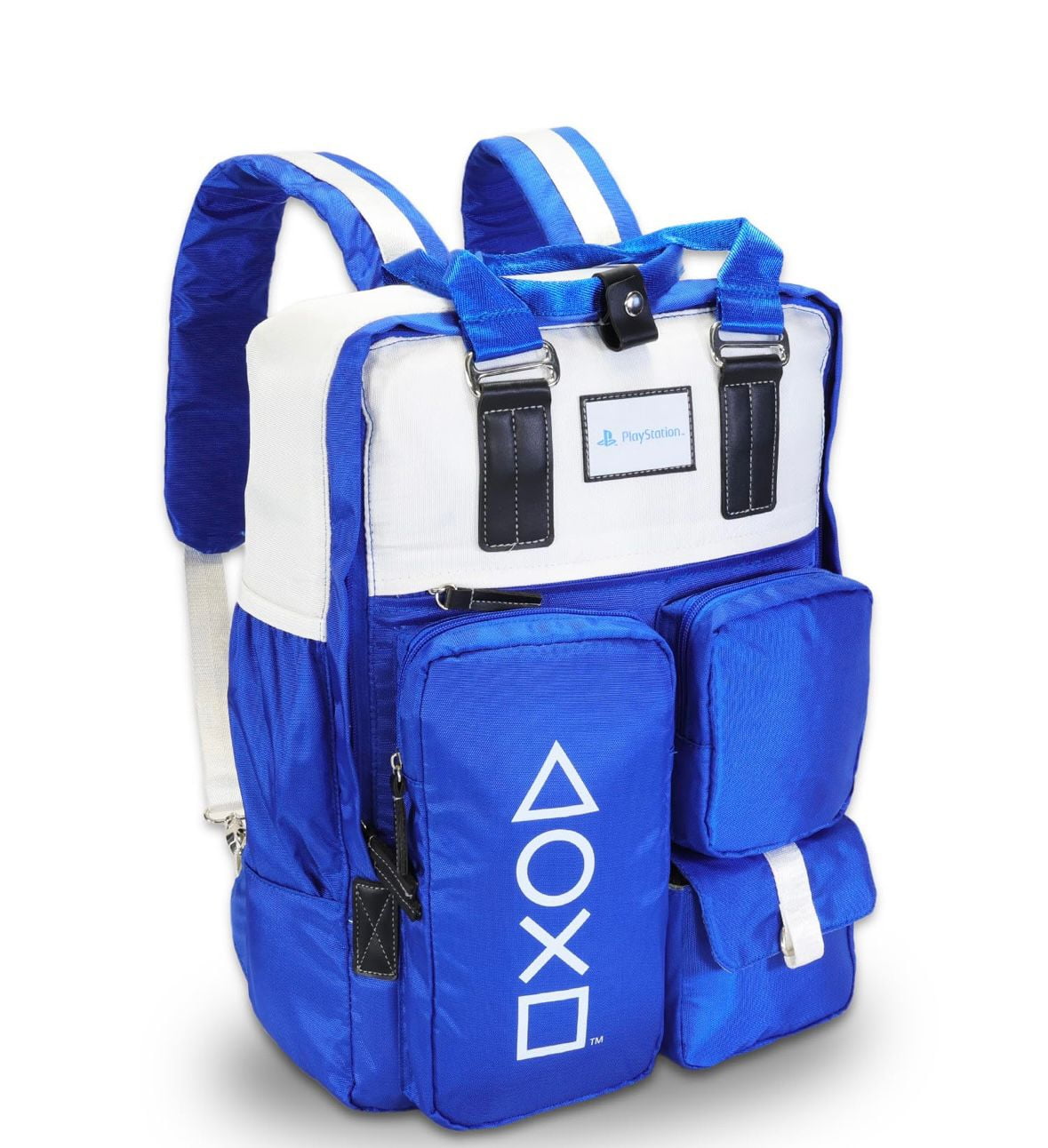 PlayStation - PS Button Symbol Backpack (Blue) - Walmart.com