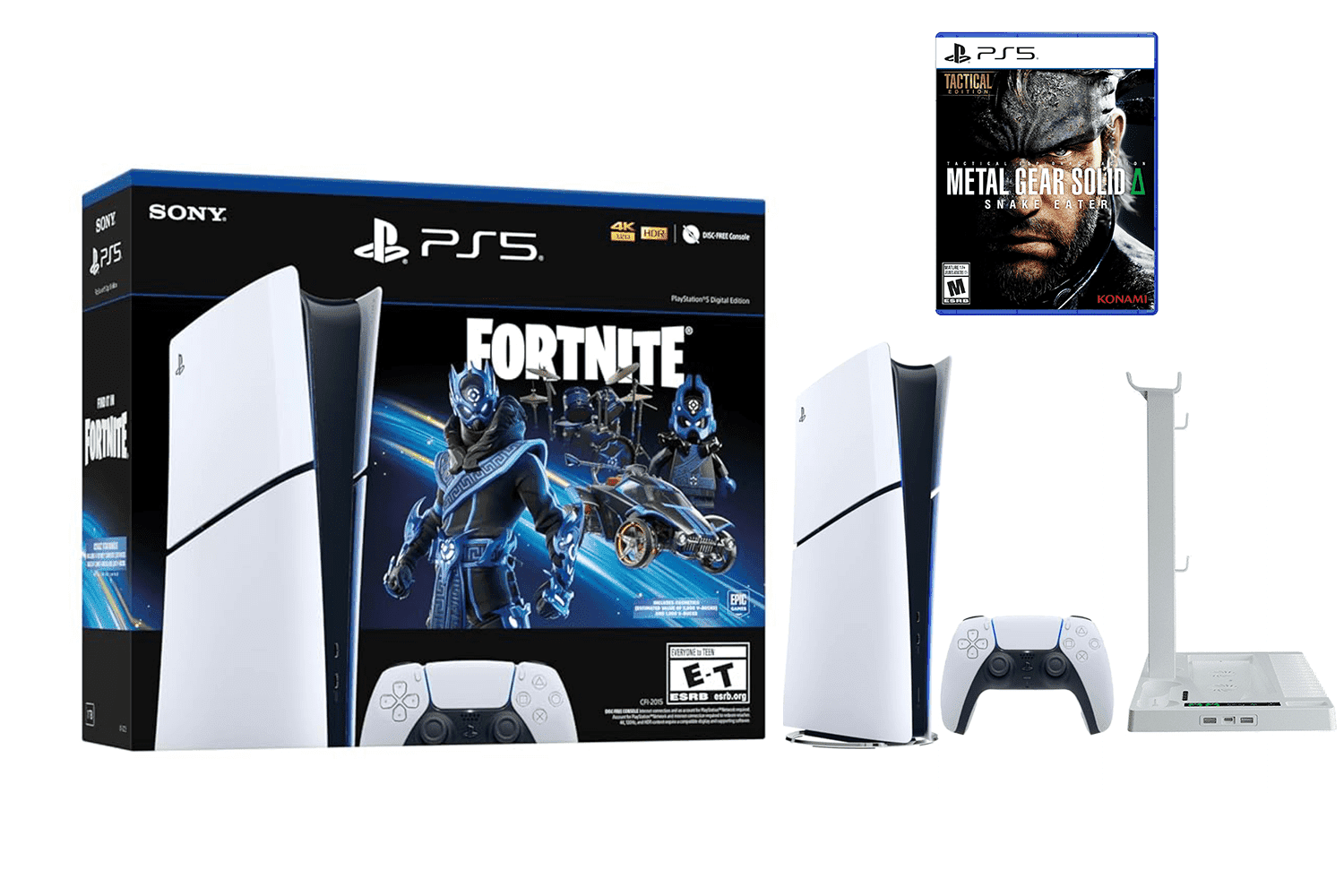 PlayStation _PS5 Console - Fortnite Cobalt Star Digital Edition + Metal ...