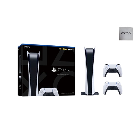PlayStation 5 PS5 Digital Version Gaming Console with Additional ...