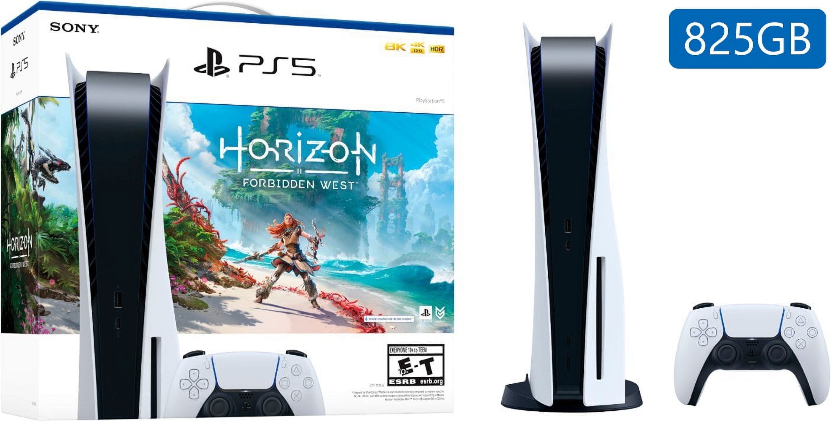 PlayStation_PS5 Video Game Console (Disc Edition) - Horizon Forbidden ...
