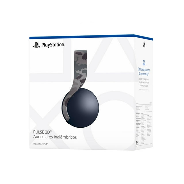 PlayStation Wireless Bluetooth Headset PULSE 3D - Gray Camo (LATAM ...