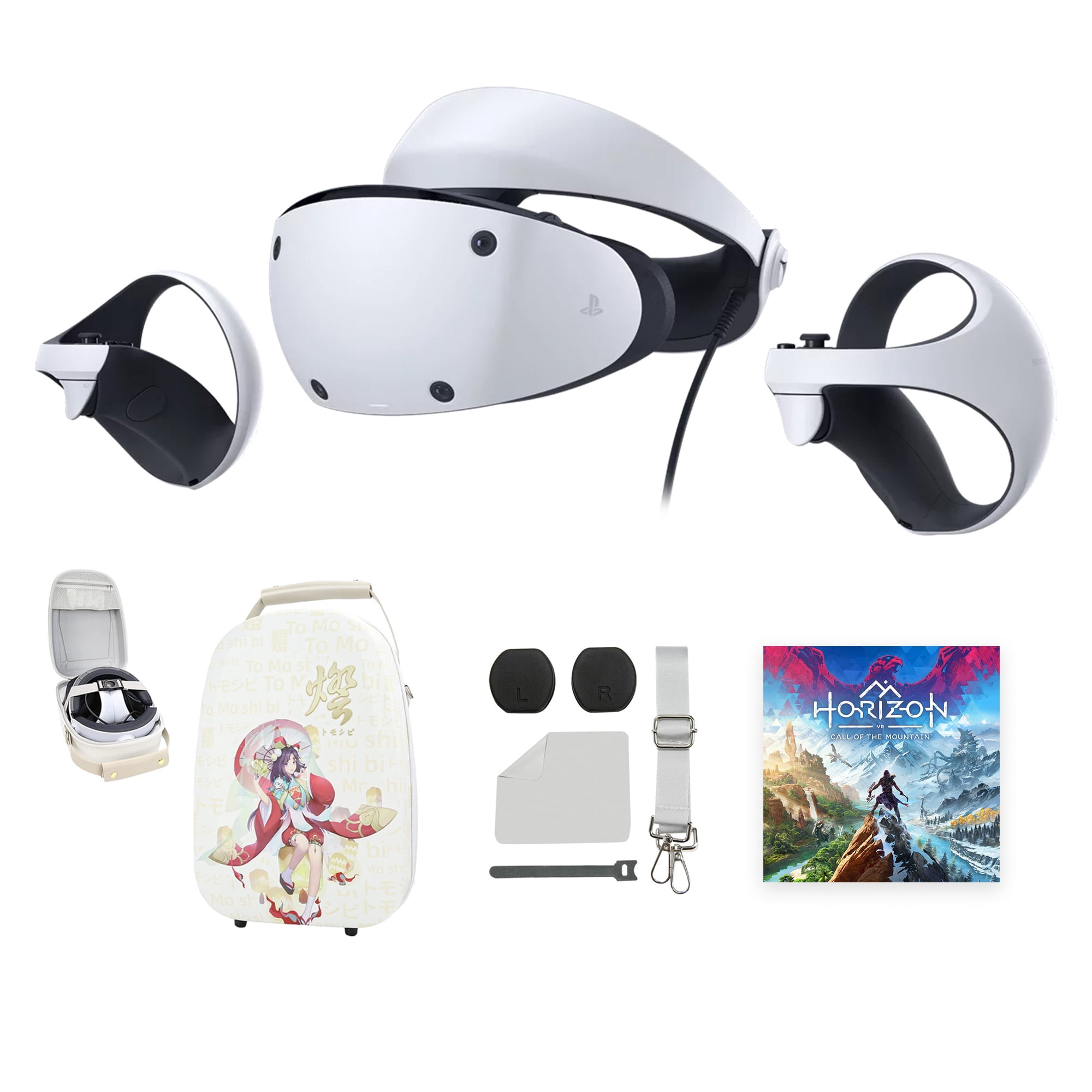 PlayStation VR2 Horizon Call of the Mountain bundle with Touro Carrying ...