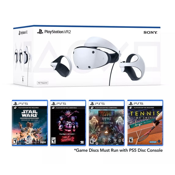 PlayStation VR2 bundle plus 4 Fresh Hits VR2 Game Package: Star Wars ...