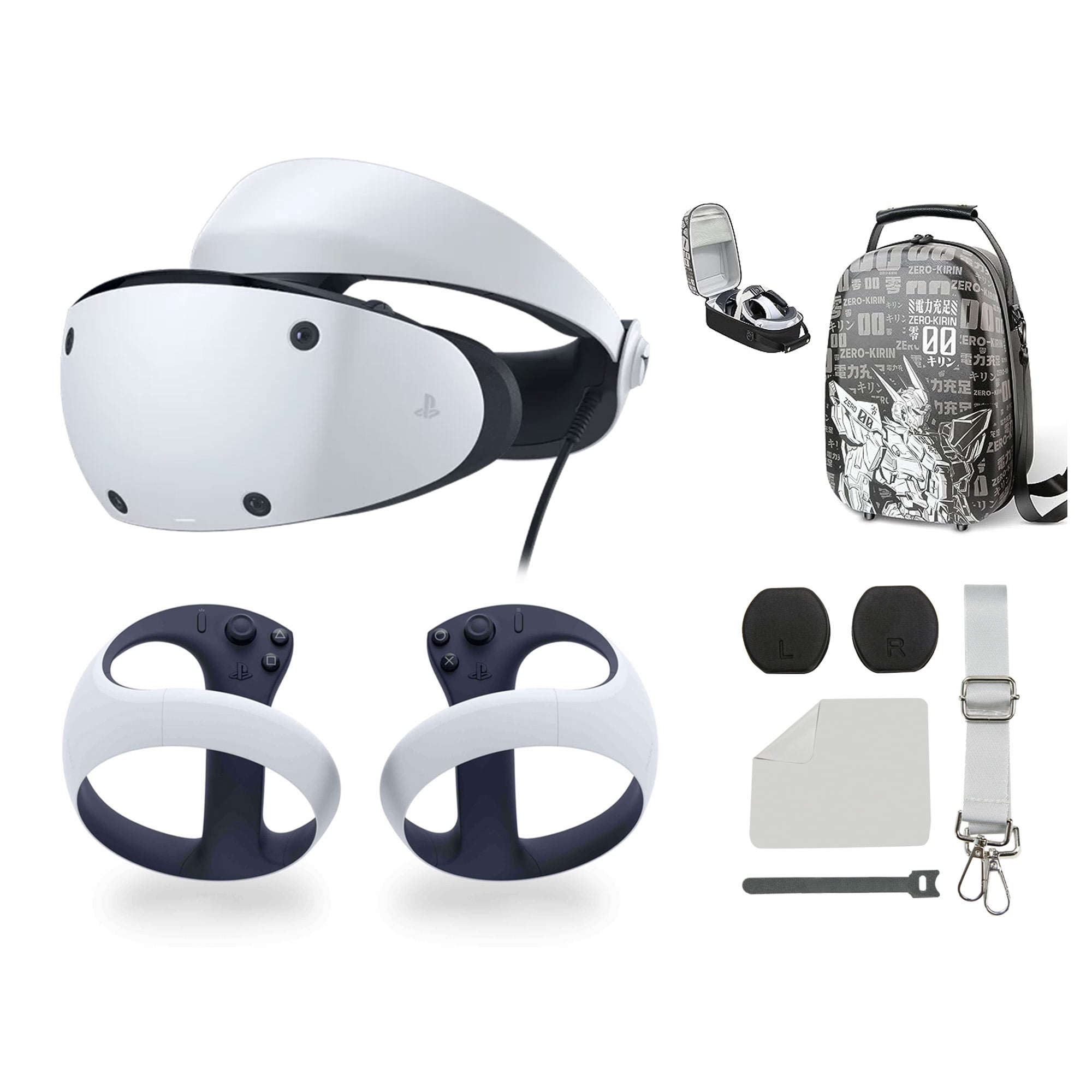 PlayStation VR2 bundle with Zero-Kirin Carrying Case, includes Shoulder ...