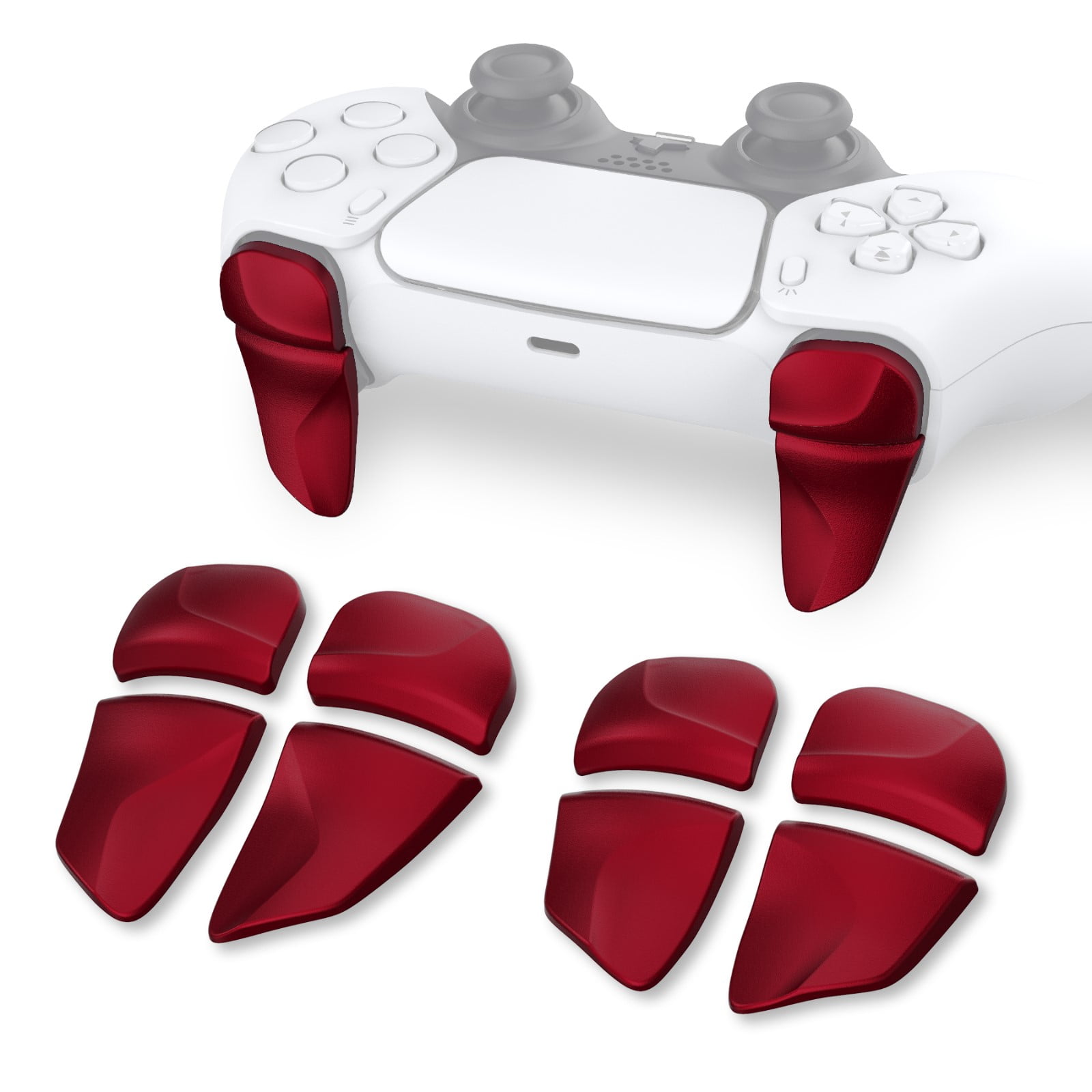 PlayVital 2 Pair Shoulder Buttons Extension Triggers for PS5 Controller ...