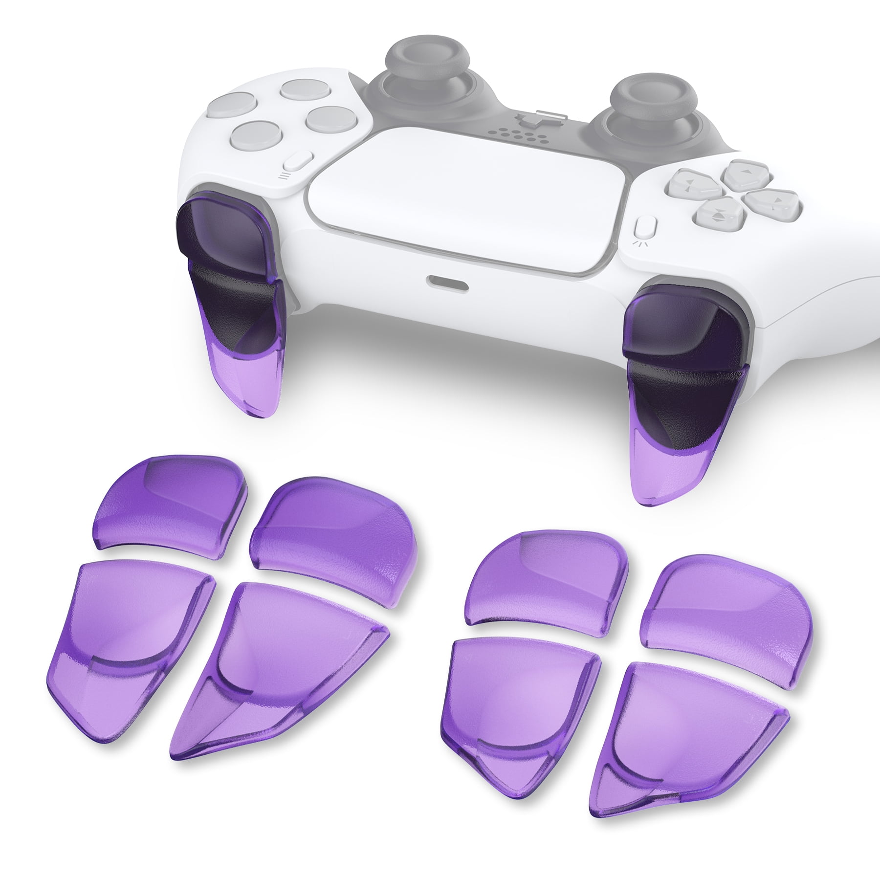 PlayVital 2 Pair Shoulder Buttons Extension Triggers for ps5 Controller ...