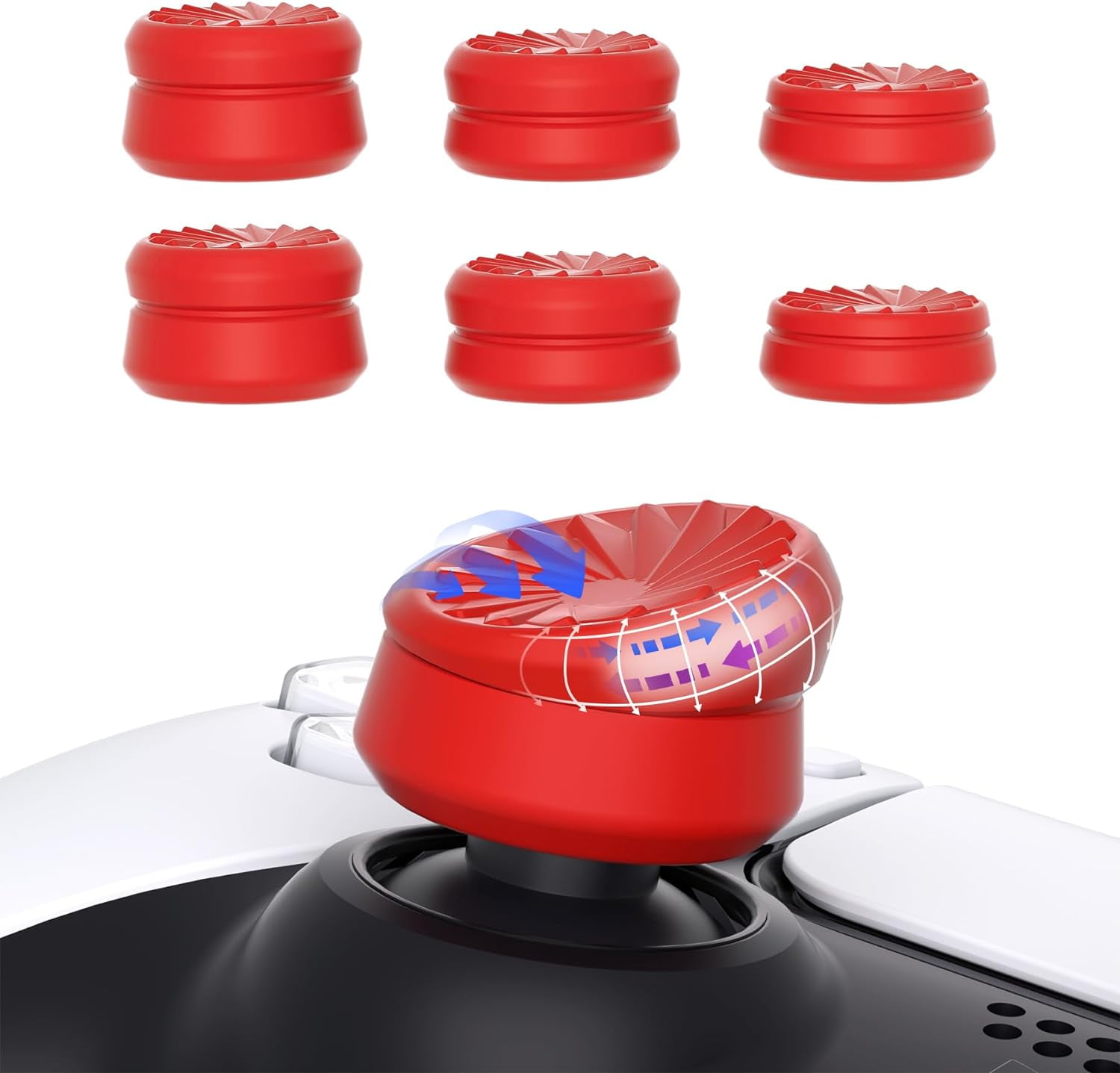PlayVital 3 Height TurbineThumbs Cushion Caps Thumb Grips for ps5, for ...