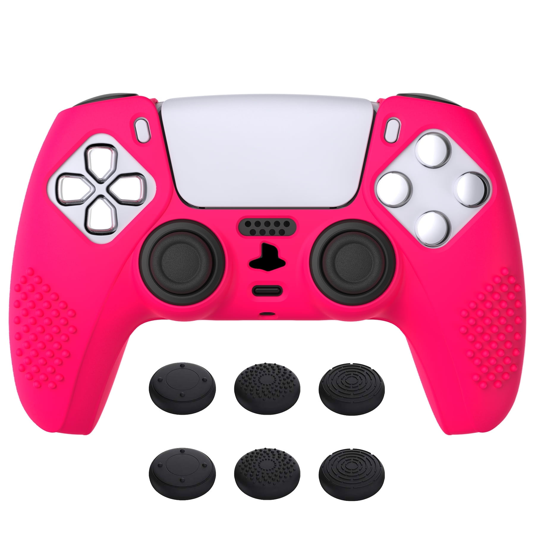 PlayVital PS5 Controller Accessories: 3D Studded Anti-Slip Silicone ...