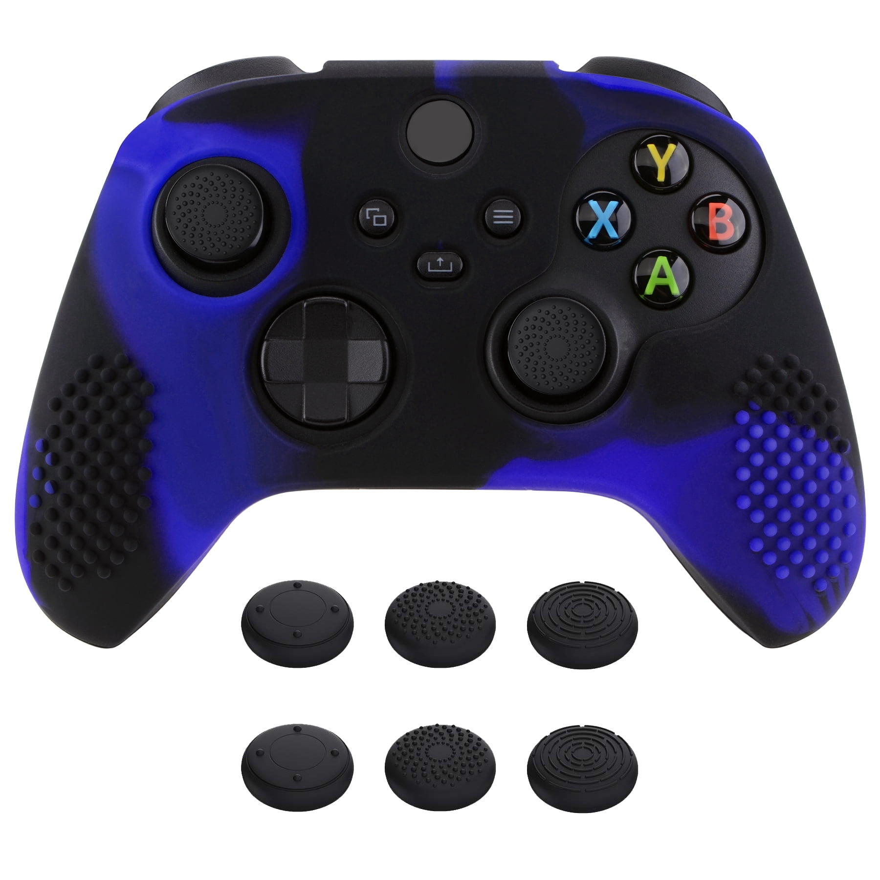 PlayVital 3D Studded Edition Anti-Slip Silicone Cover Skin for Xbox ...