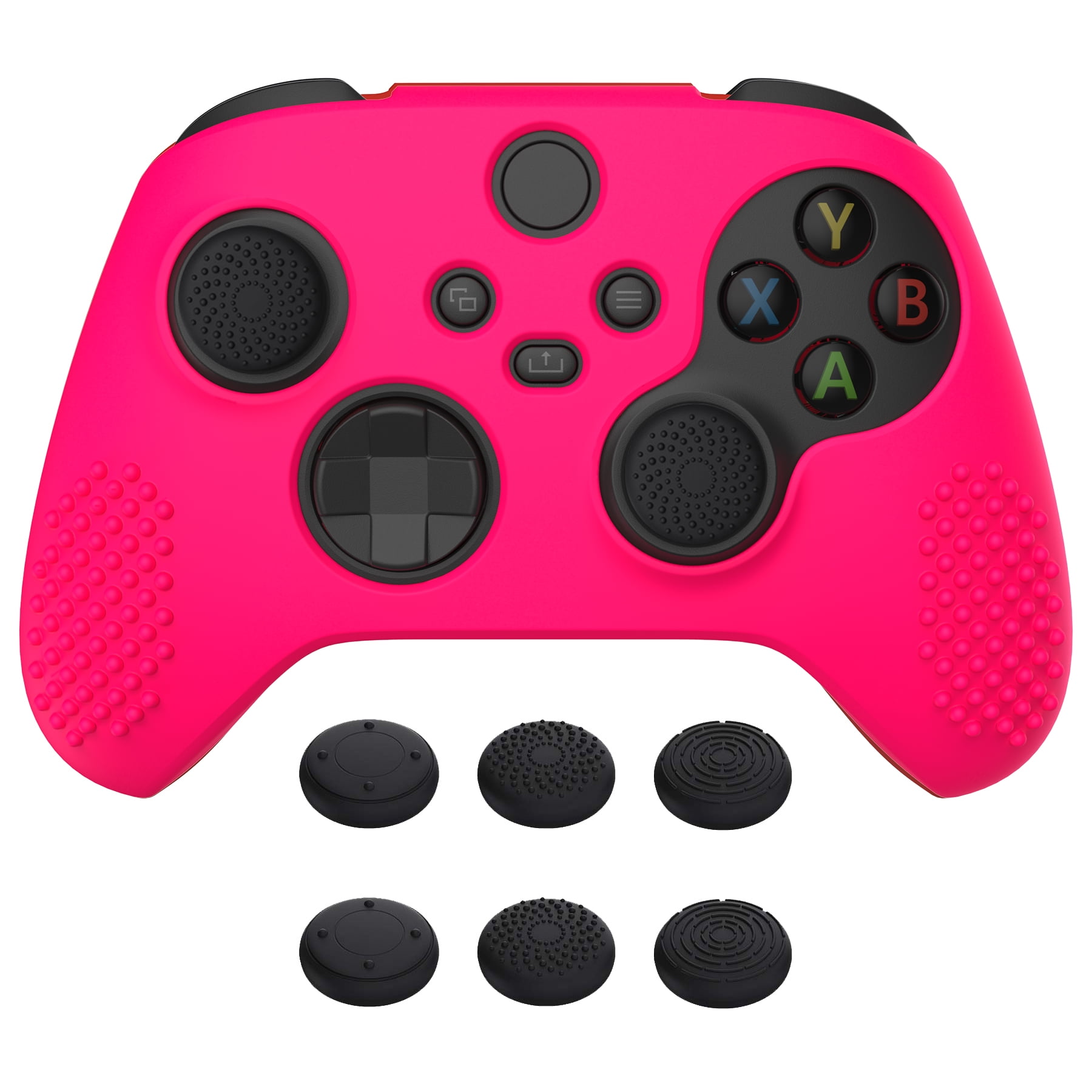PlayVital 3D Studded Edition Anti-Slip Silicone Cover Skin for Xbox ...