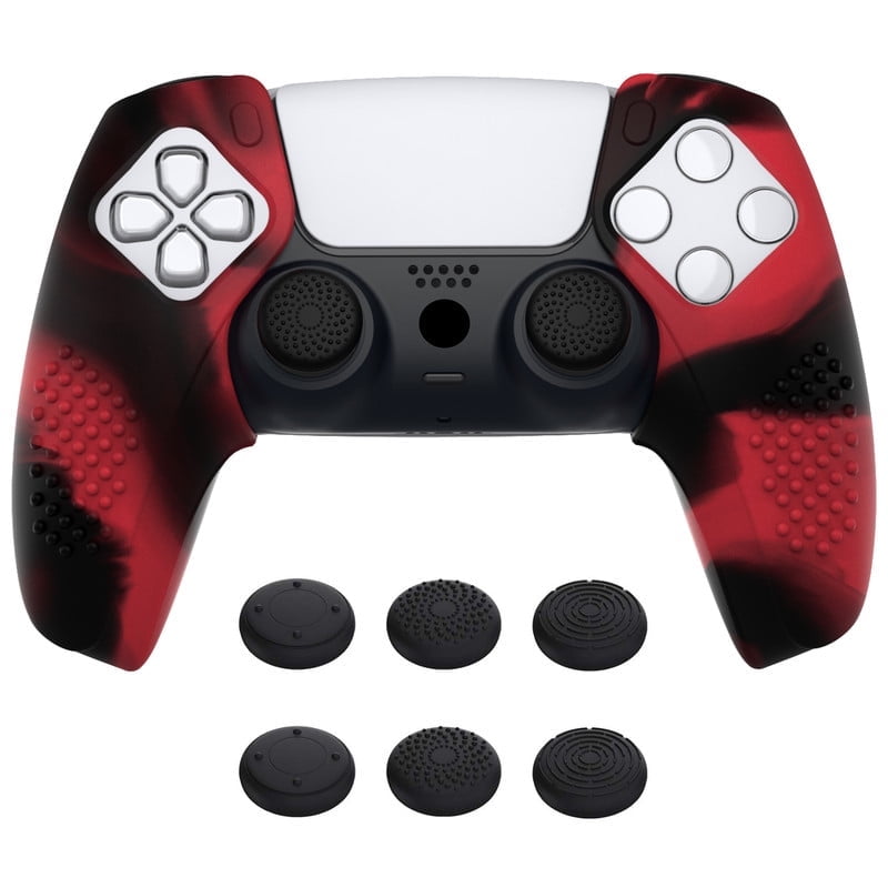 PlayVital 3D Studded Edition Ergonomic Soft Controller Silicone Case ...