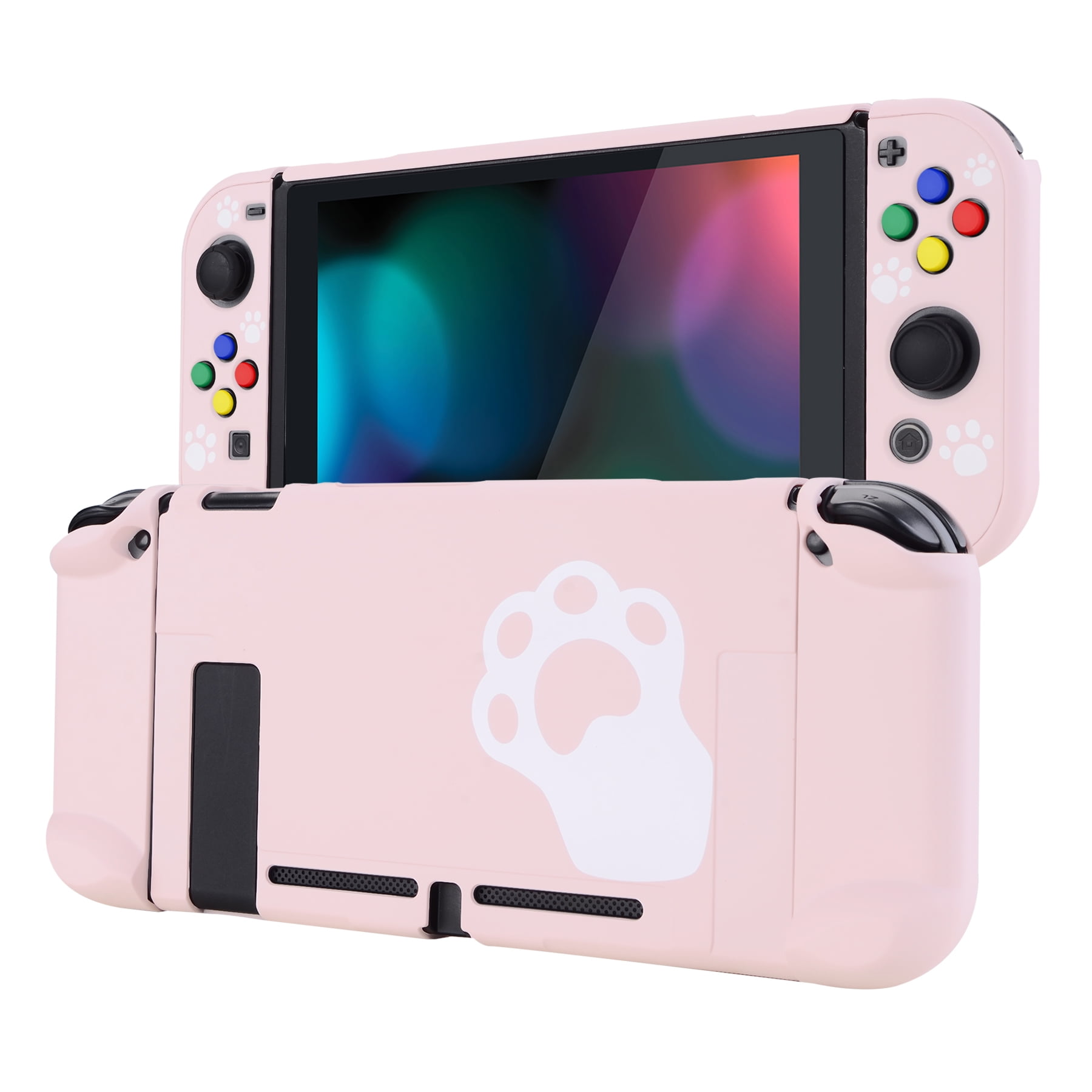 PlayVital Back Cover for Nintendo Switch Console, NS Joycon Handheld ...