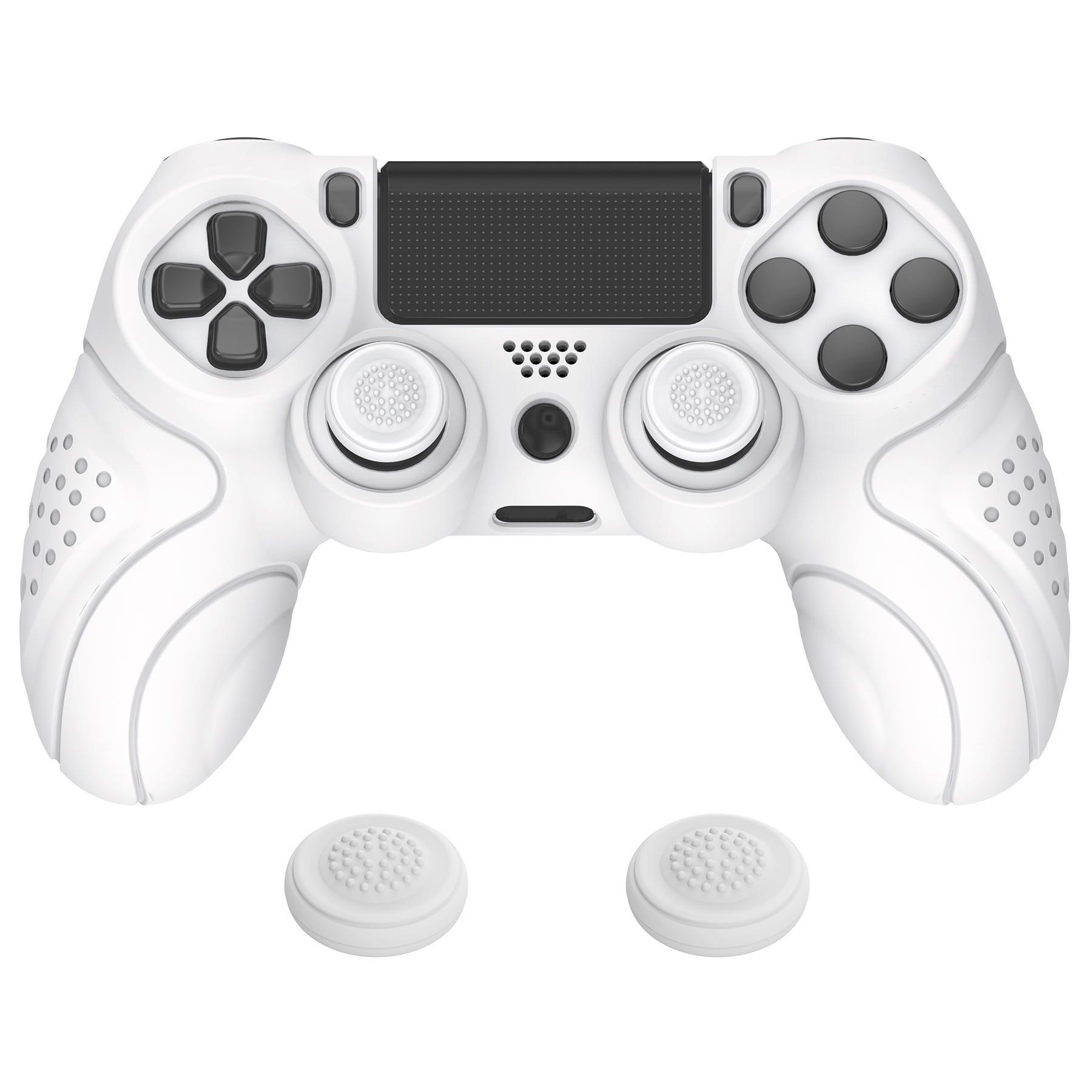 PlayVital Guardian Edition White Ergonomic Soft Anti-Slip Controller ...