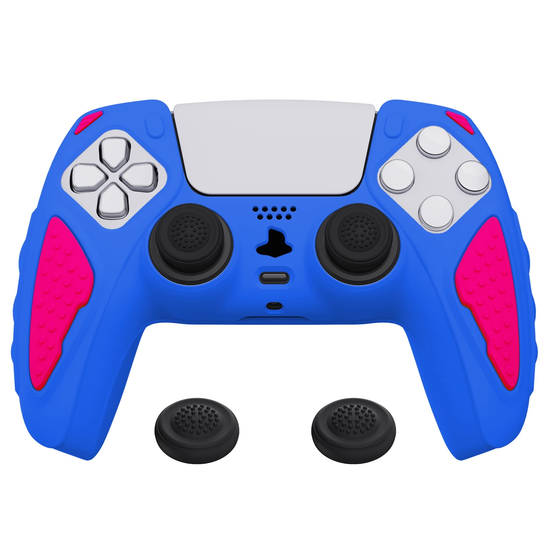 PlayVital Knight Edition Primary Blue & Bright Pink Two Tone Anti-Slip ...