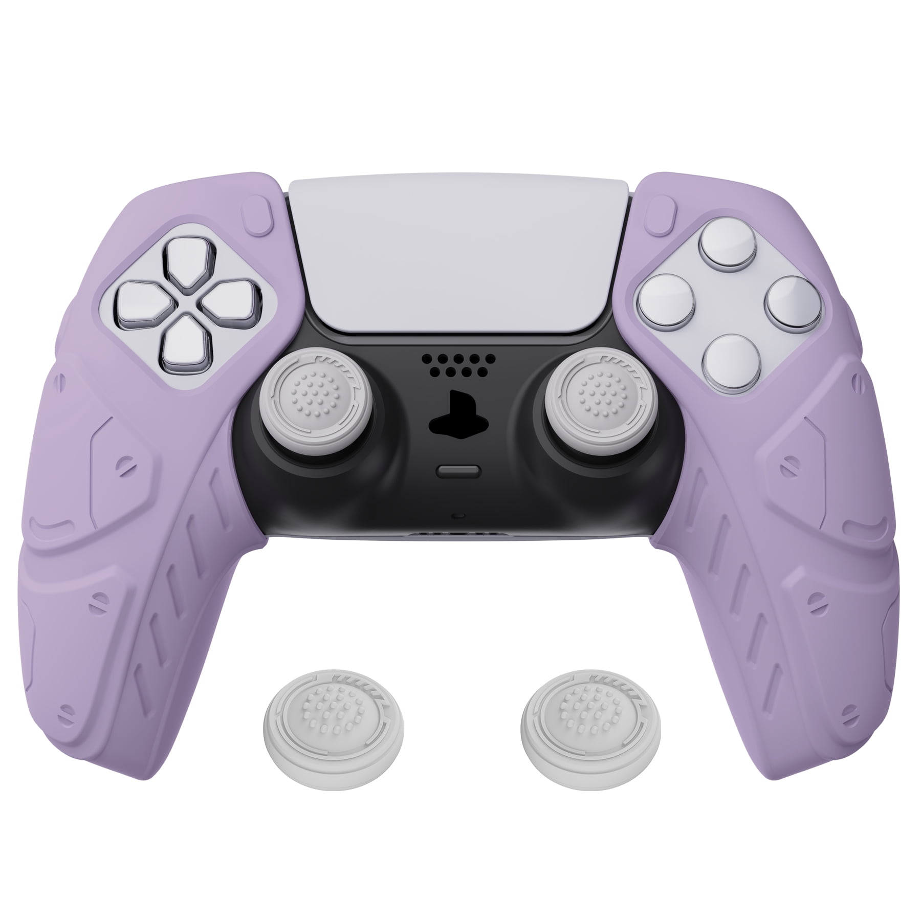 PlayVital Mecha Edition Mauve Purple Ergonomic Soft Controller Silicone ...