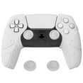 PlayVital Mecha Edition White Ergonomic Soft Controller Silicone Case ...