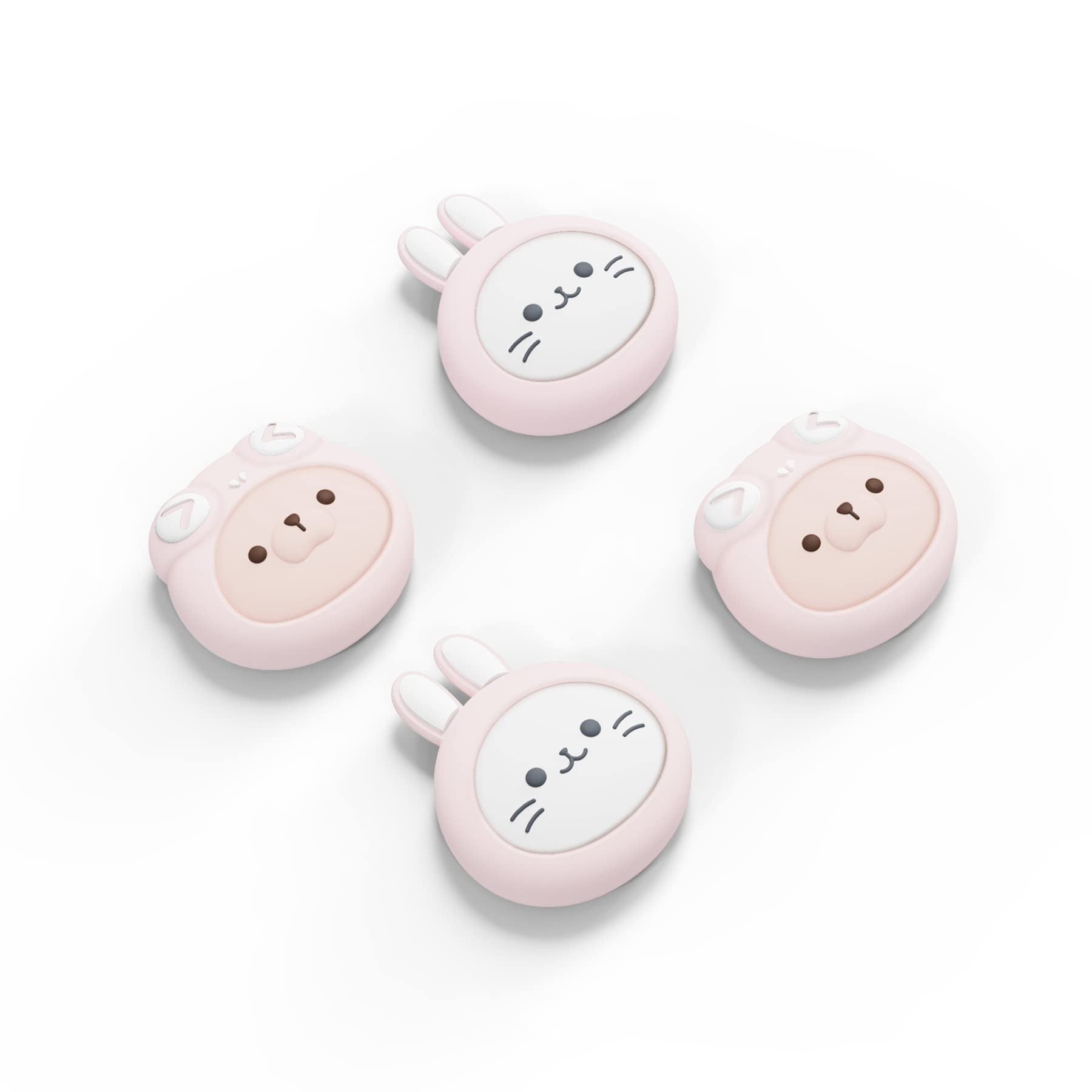 PlayVital Millennial Pink Joystick Caps for Nintendo Switch, Thumbstick ...