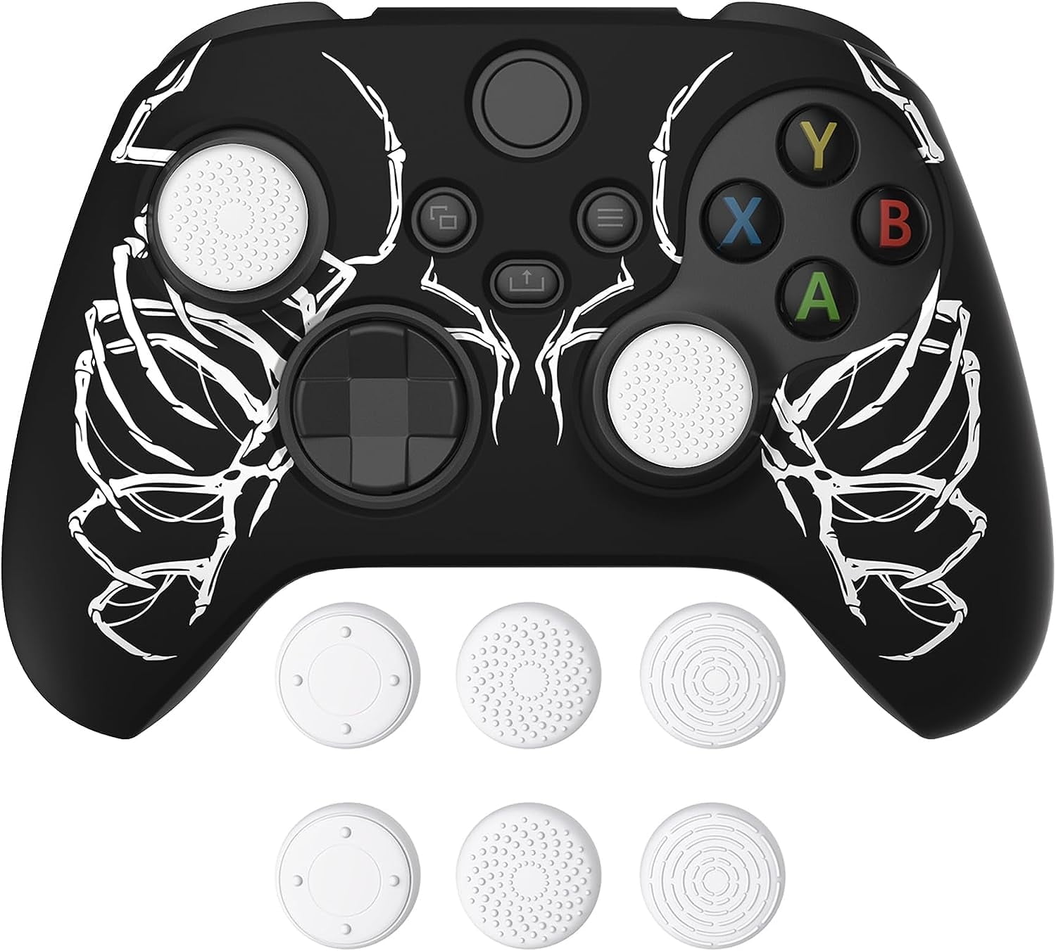 PlayVital Pure Series Anti-Slip Silicone Cover Skin for Xbox Series X ...