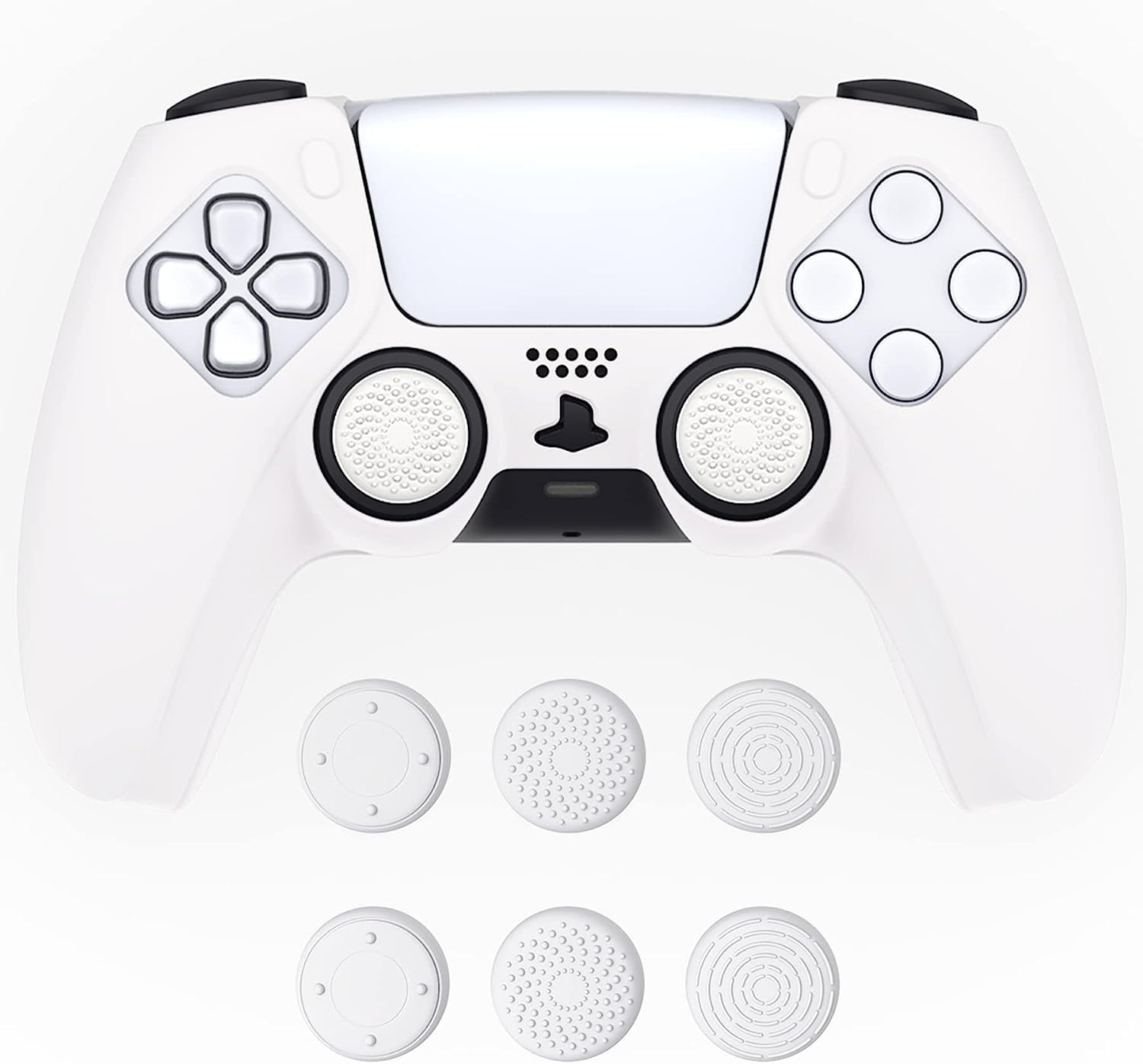 PlayVital Pure Series Dockable Model Anti-Slip Silicone Cover Skin for ...