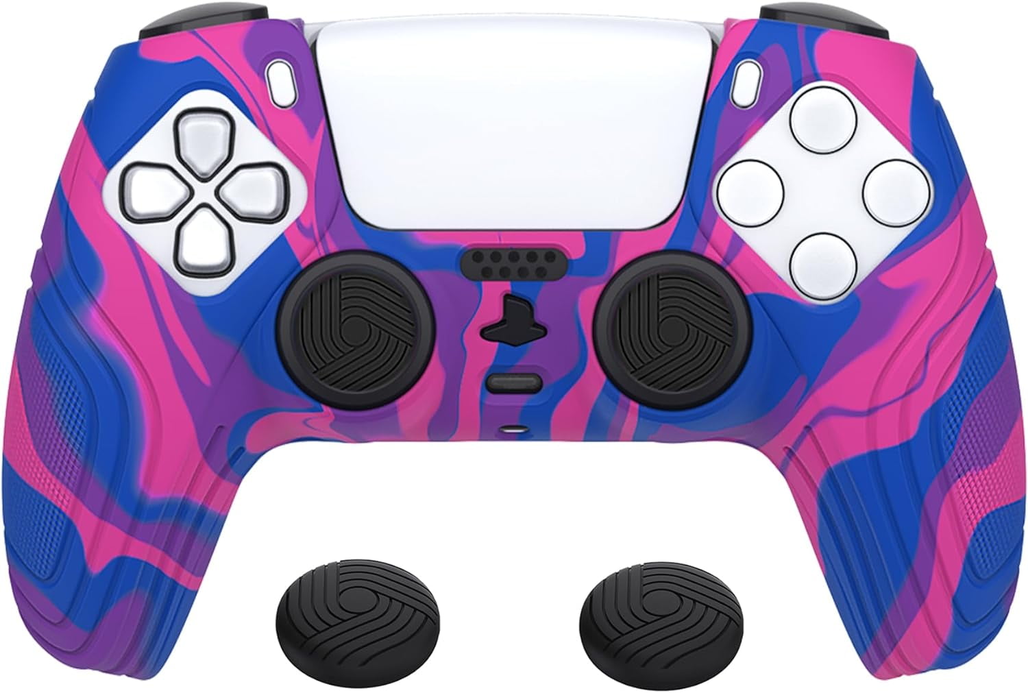 PlayVital Samurai Edition Anti-Slip Controller Silicone Skin for ps5 ...