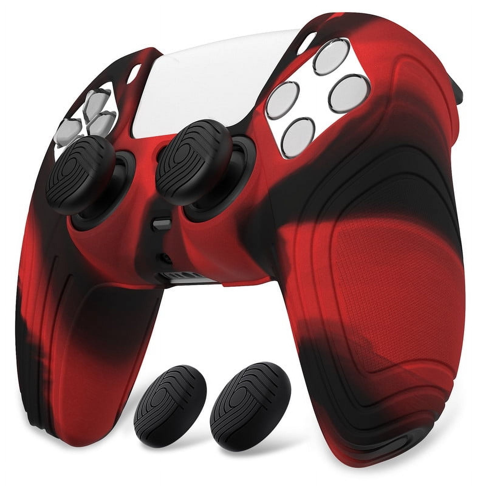 PlayVital Samurai Edition Anti-Slip Controller Silicone Skin for ps5 ...