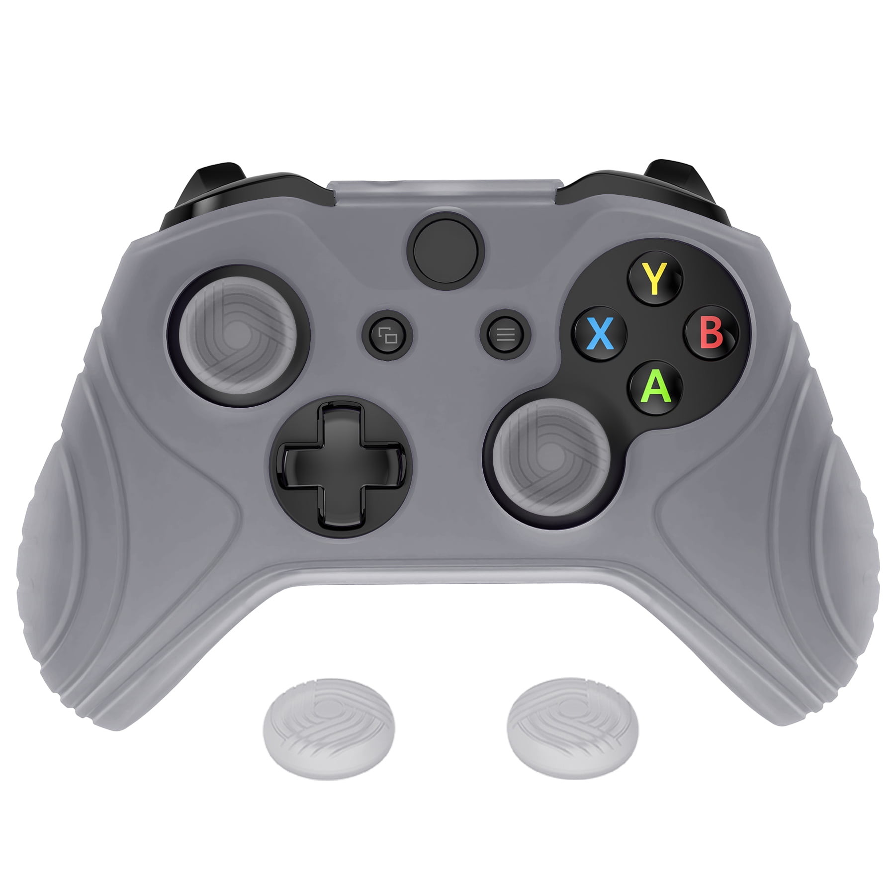 PlayVital Samurai Edition Clear White Anti-Slip Controller Grip ...