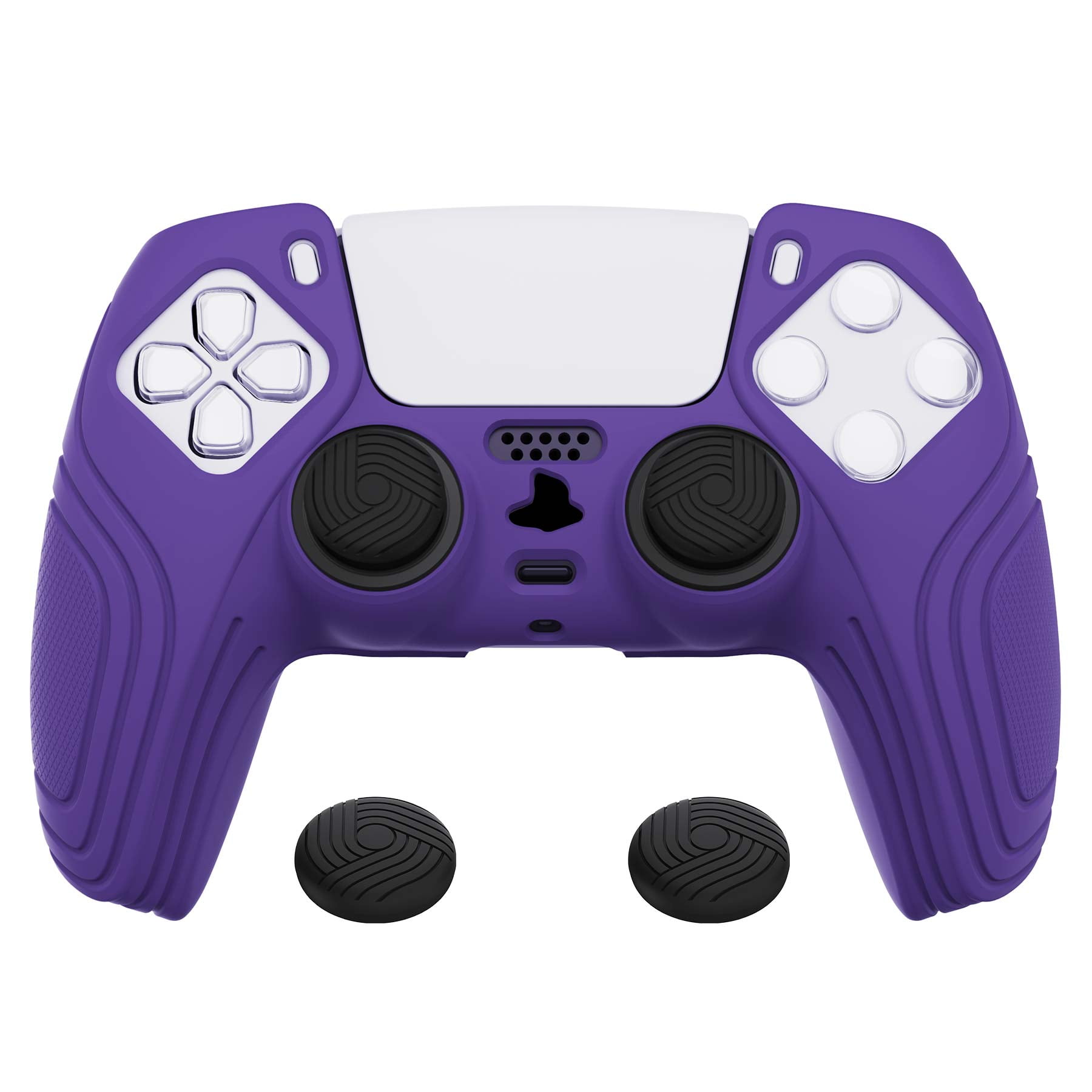 PlayVital Samurai Edition Purple Anti-Slip Controller Silicone Skin for ...