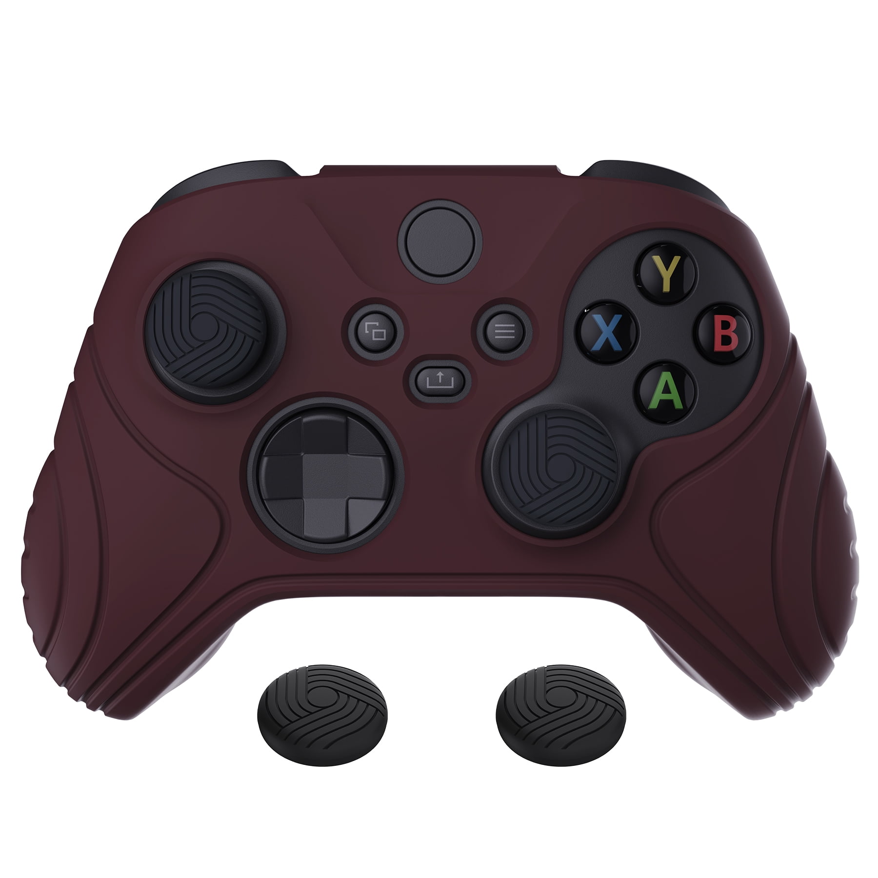 PlayVital Samurai Edition Wine Red Anti-slip Controller Grip Silicone ...