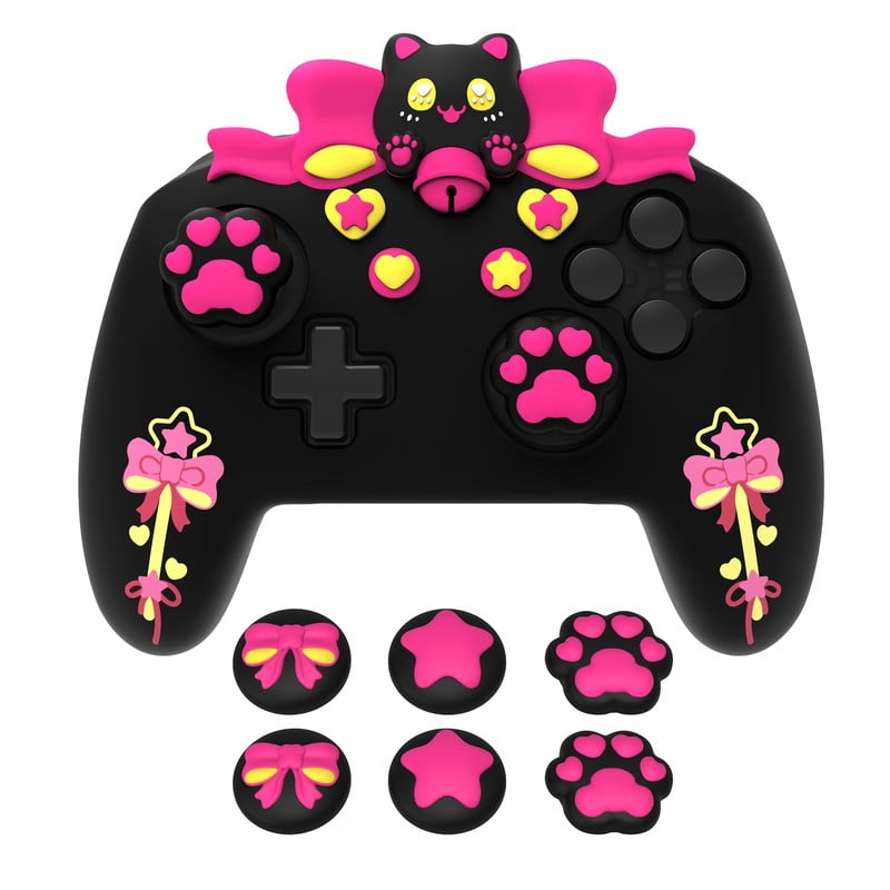PlayVital Sweetheart Kitty Silicone Skin Compatible with Nintendo ...