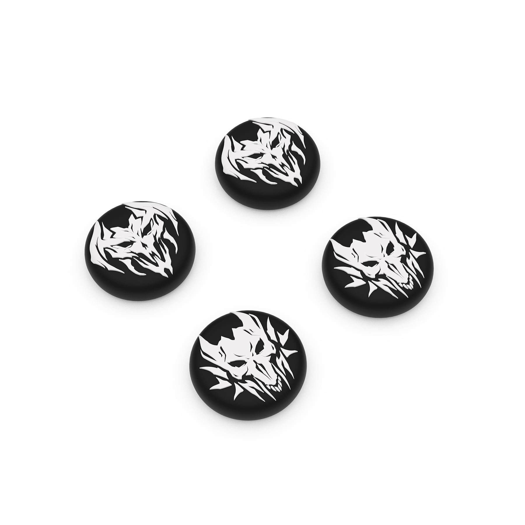 PlayVital Thumb Grip Caps for ps5/4 Controller, Silicone Analog Stick ...
