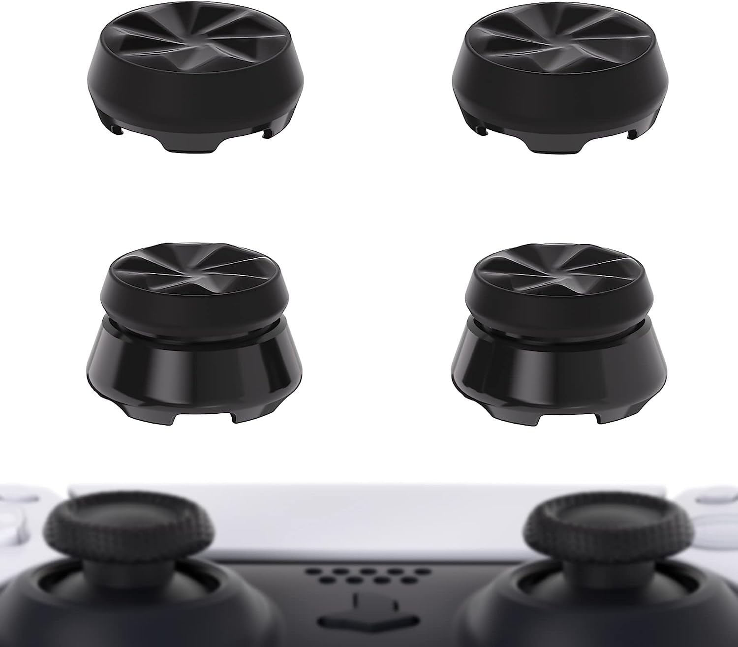 PlayVital Thumbs Pro Hurricane Thumbstick Extender for ps5 Controller ...