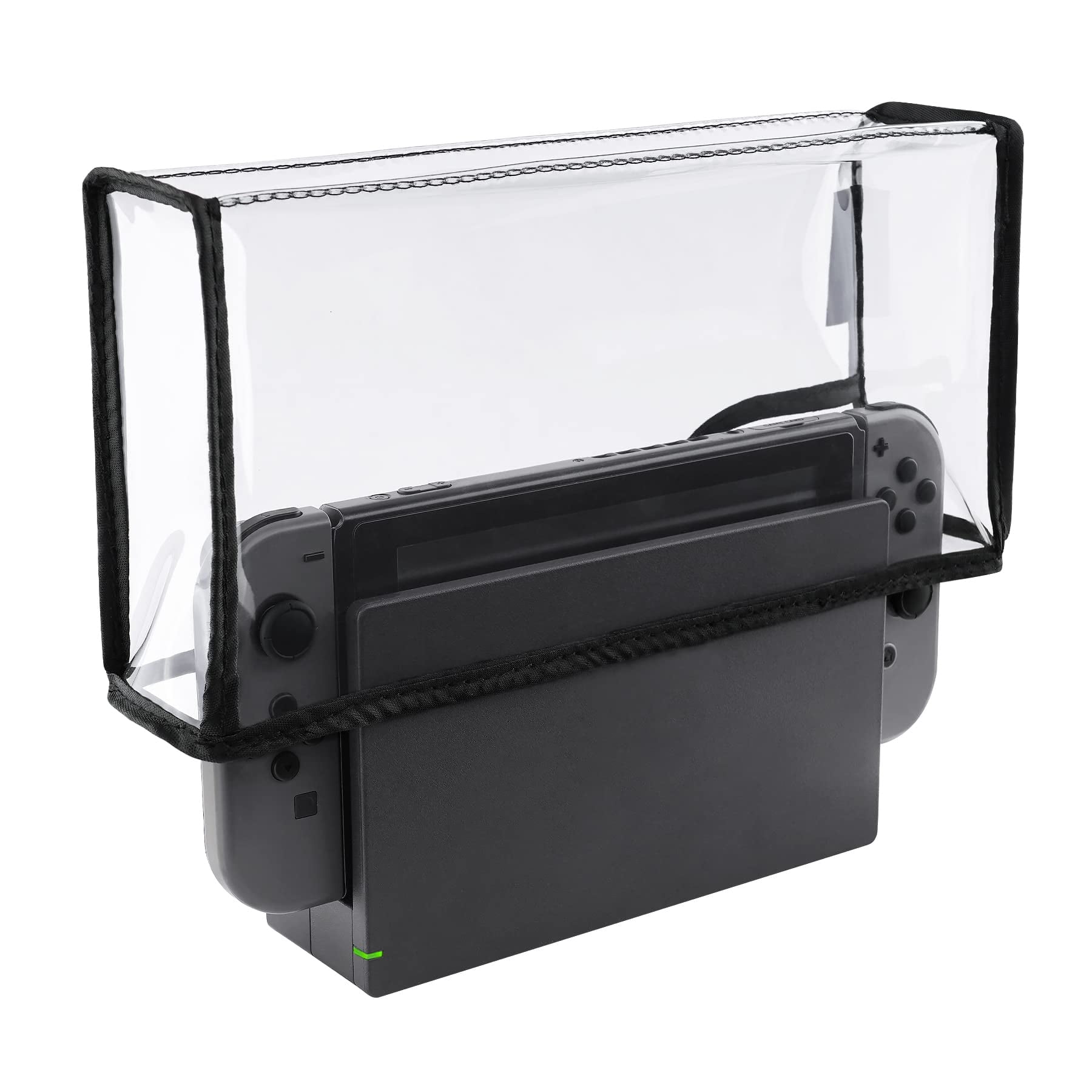 PlayVital Transparent Dust Cover for Nintendo Switch OLED, Waterproof ...