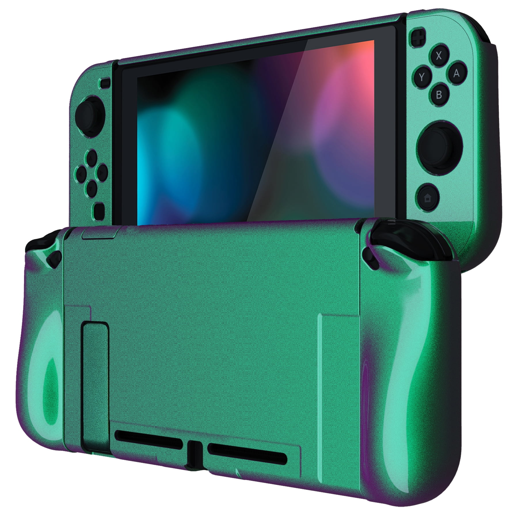 PlayVital Dockable Case Grip for Nintendo Switch, Protective Hard Shell ...