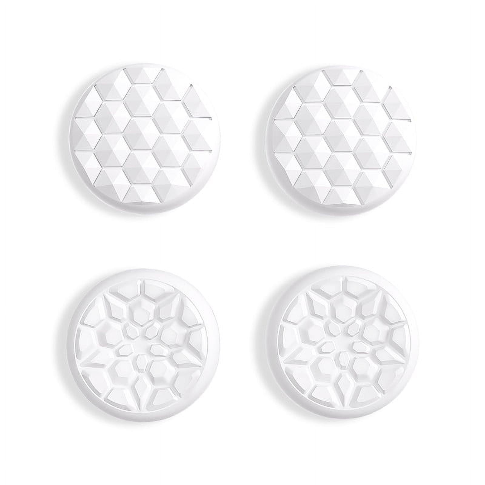 PlayVital WhiteThumbsticks Grips Caps for ROG Ally, Silicone Thumb ...