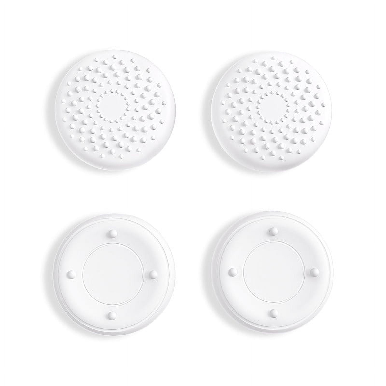 PlayVital WhiteThumbsticks Grips Caps for ROG Ally, Silicone Thumb ...