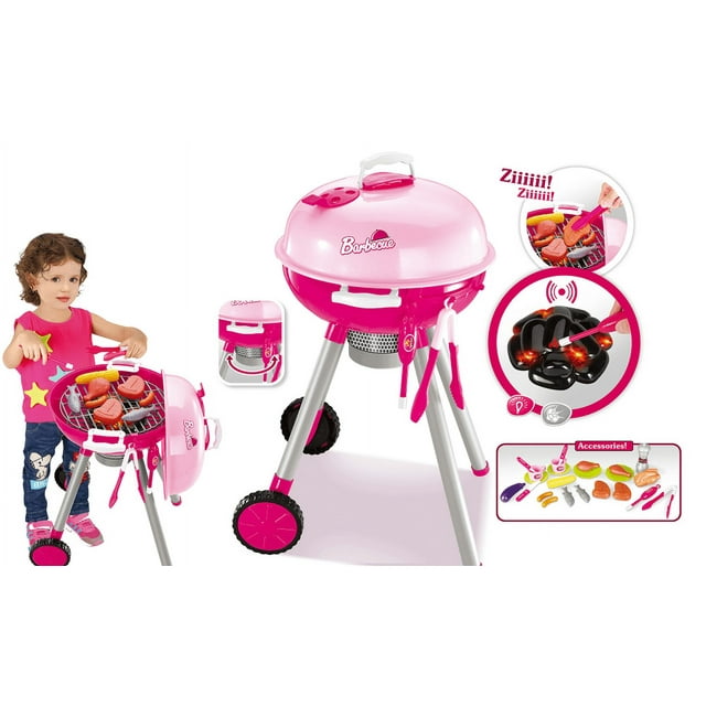 PlayWorld Pink BBQ Grill PlaySet Toy - Walmart.com