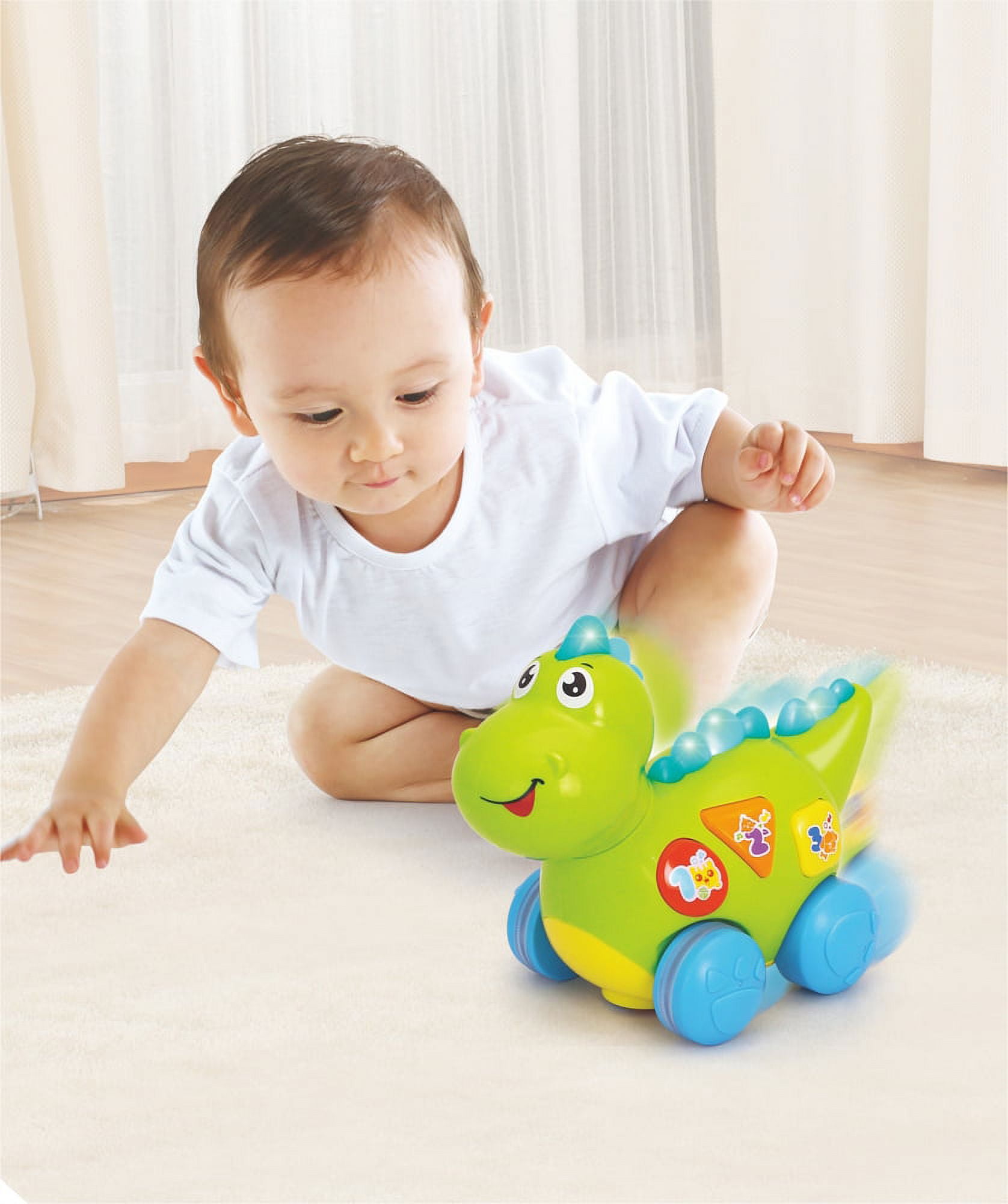 PlayWorld Talking Dinosaur Toy - Lights & Sounds - Walmart.com