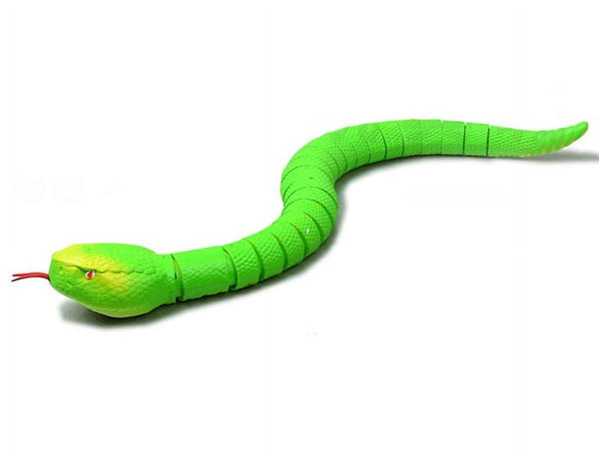 PlayWorld Realistic Remote Control Snake with Egg Controller - Green ...