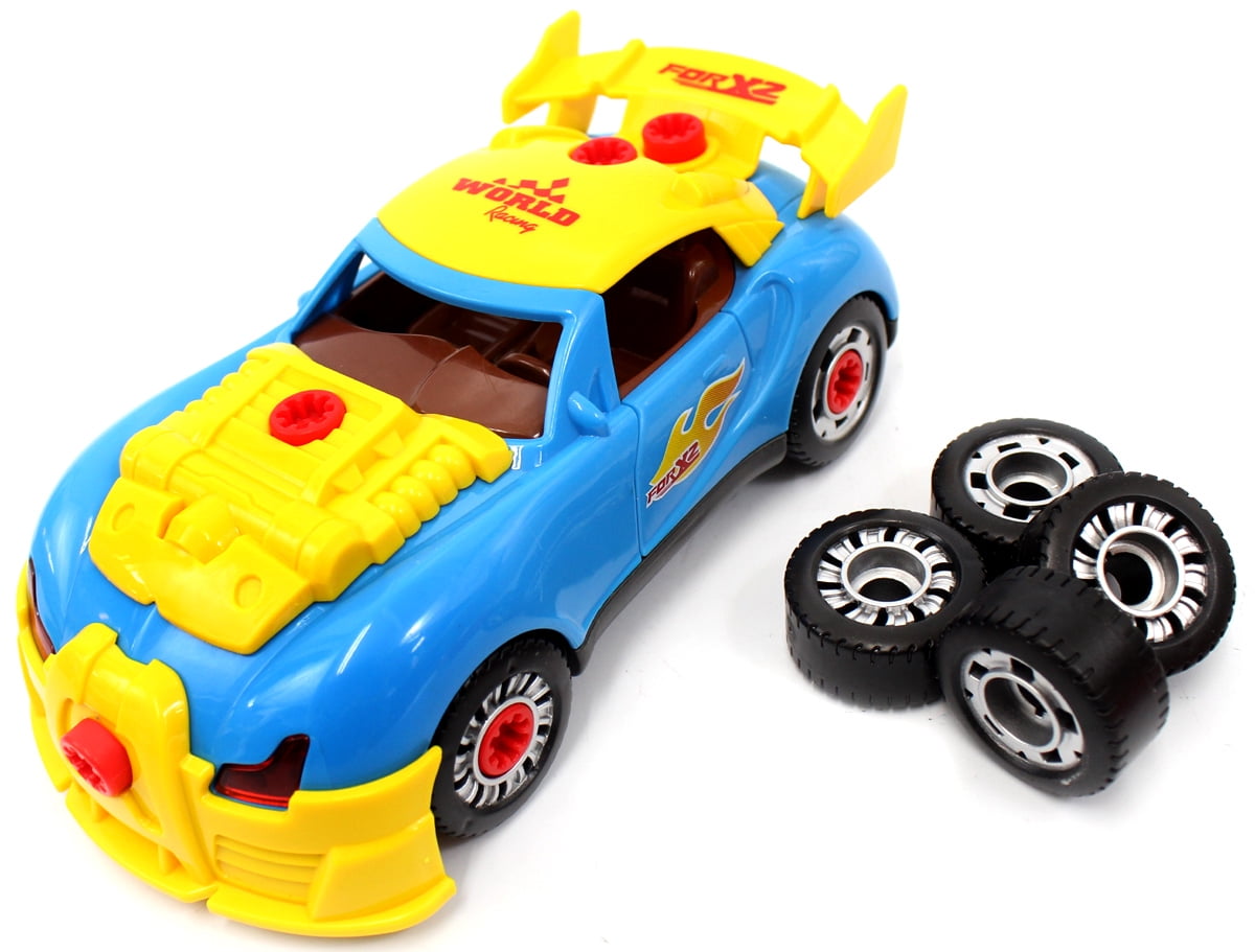 PlayWorld Speed Racers Race Car Take-A-Part Toy - Walmart.com