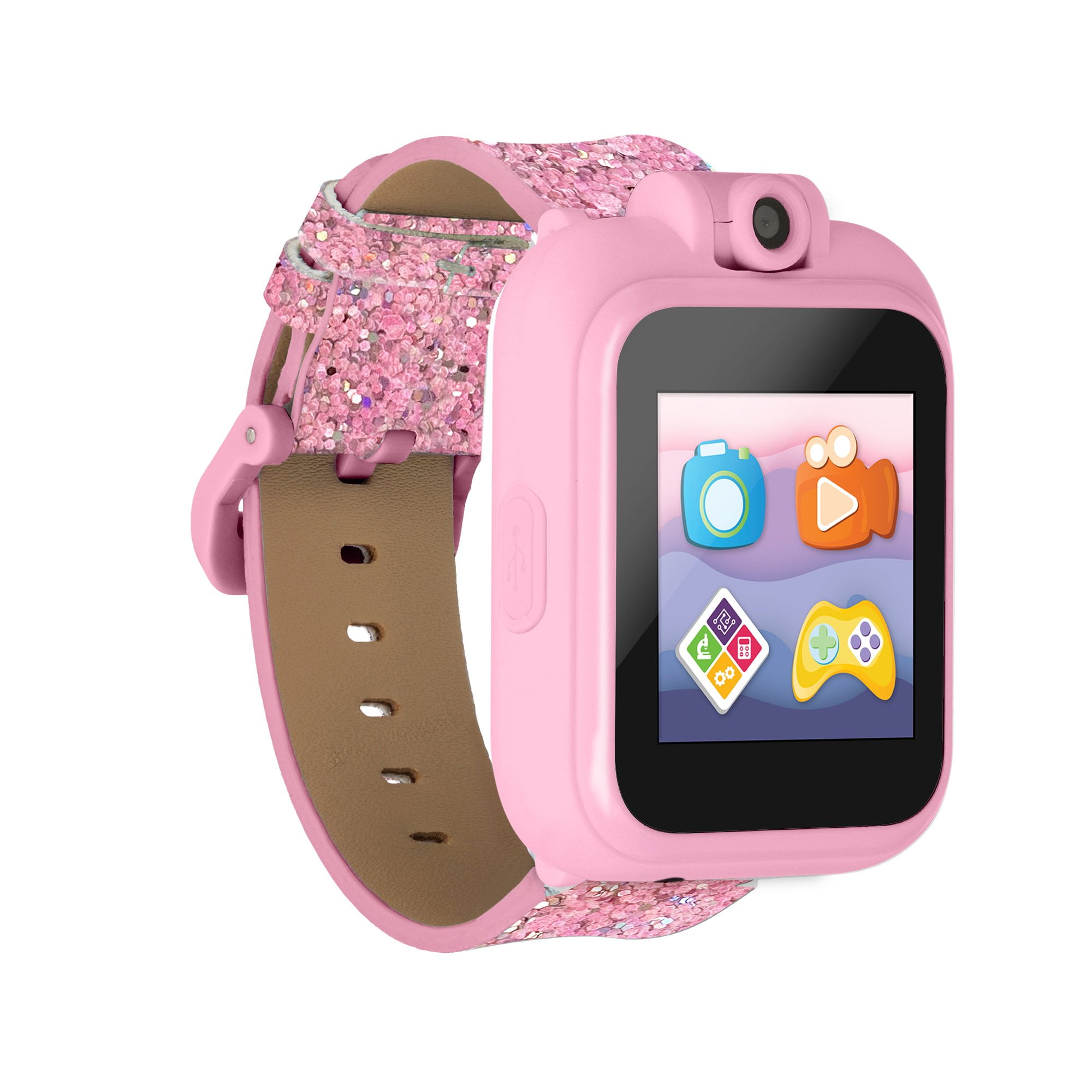 PlayZoom 2 Girls Smartwatch - Pink Glitter - Walmart.com
