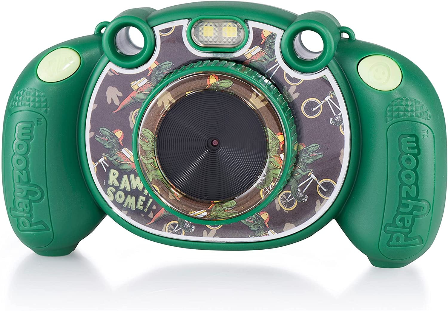 PlayZoom Snapcam Green Kids Digital Camera with 2X Zoom, Selfie & Games ...