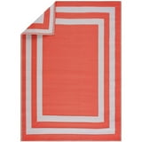 Playa Rug Paris Lightweight Reversible Recycled Plastic Outdoor Floor ...