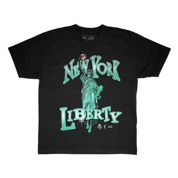 Playa Society Adult New York Libe.R.T.Y T-Shirt Shirt, Size S, Tee ...