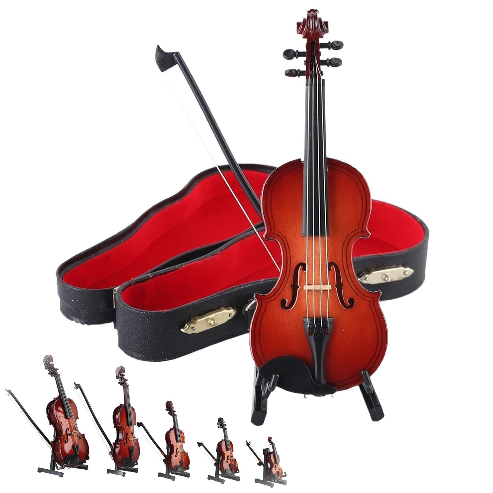Playable Tiny Violin Figurine, Worlds Tiniest Violin with Sound Sob ...