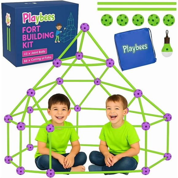 Kids Fort Building Kits for Creative Indoor and Outdoor Play