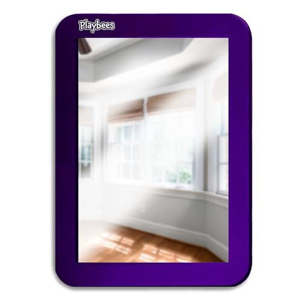 Playbees Magnetic Locker Mirror - Purple - Ideal for School Locker ...