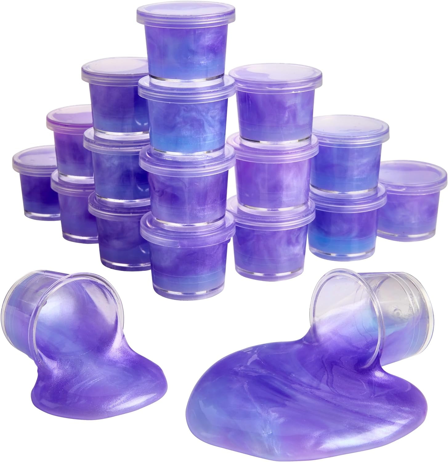 Playbees Purple Princess Slime - 24 Pack - Mini Slime Party Favors ...