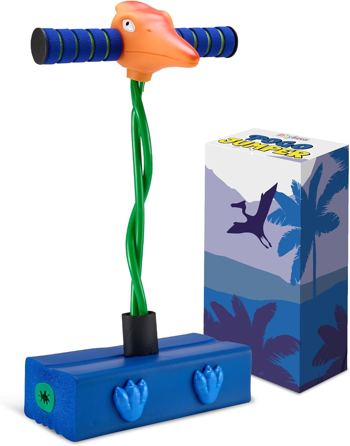 Playbees Terradactyl Foam Pogo Stick - Coolest Toy Jumper for Kids 3, 4 ...